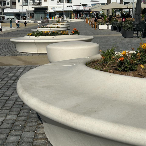 Ona Concrete Planter Bench | Street Furniture Manufacturers & Suppliers ...